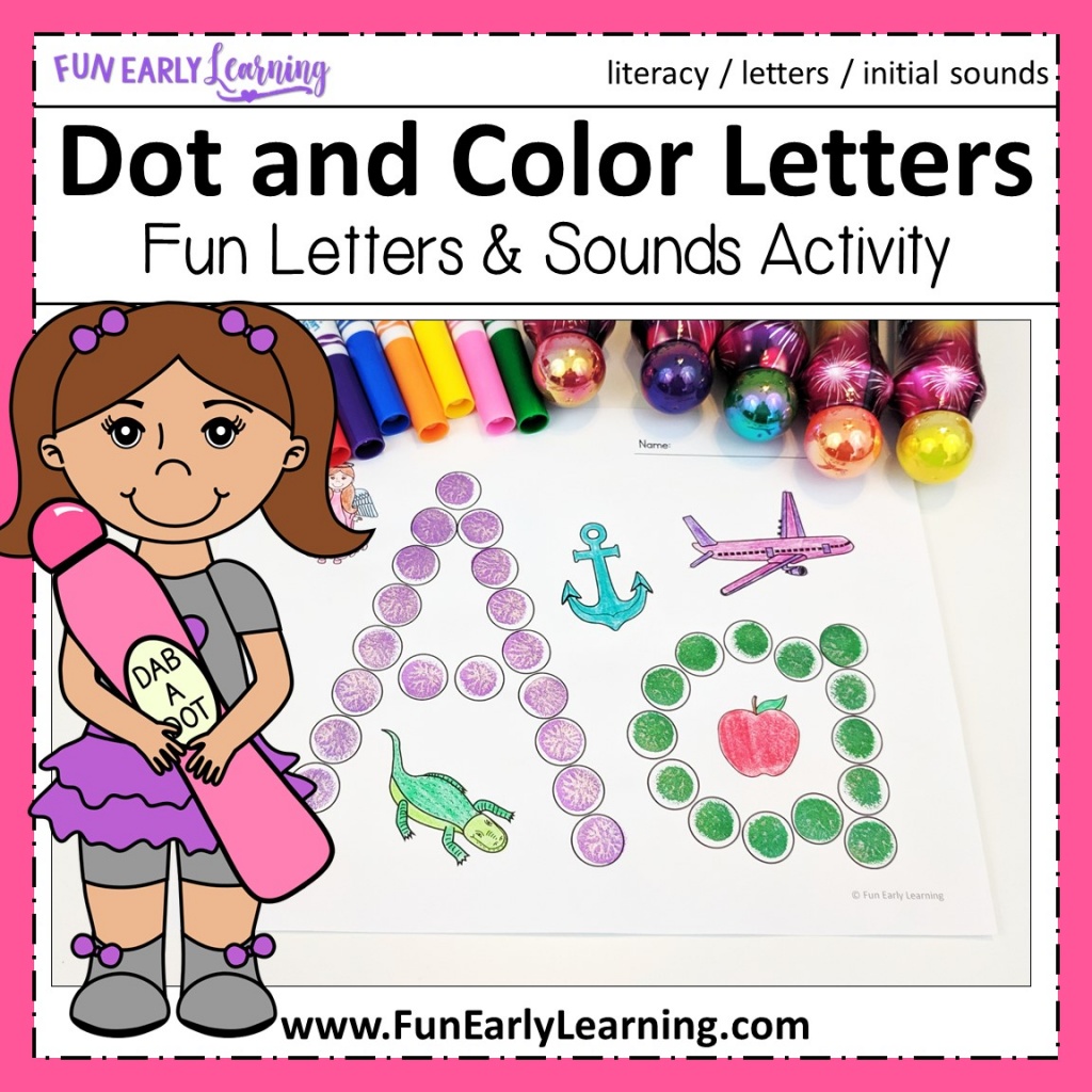 Dot and Color Letters & Sounds – Fun Early Learning