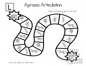 Apraxia Articulation Games A-M Initial Sounds – Fun Early Learning