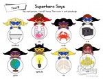 Superhero Says Articulation Practice – Final Sounds – Fun Early Learning