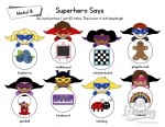 Superhero Says Articulation Practice – Medial Sounds – Fun Early Learning
