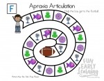 Apraxia Articulation Games A-M Initial Sounds – Fun Early Learning