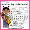 Spin and Say Initial Sounds – Fun Early Learning