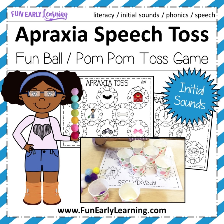 Apraxia Speech Cards for Speech Therapy Starter Set – Fun Early Learning