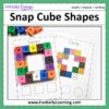 Snap Cube Shapes – Fun Early Learning