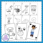 Articulation Playing Cards – VC, CV, CVC, CVCV – Fun Early Learning