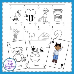 Articulation Playing Cards – VC, CV, CVC, CVCV – Fun Early Learning