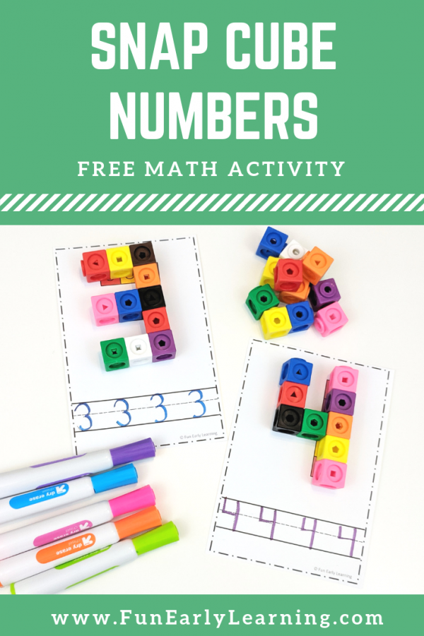 Snap Cube Numbers – Fun Early Learning