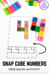 Snap Cube Numbers – Fun Early Learning