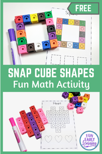 Snap Cube Shapes – Fun Early Learning