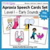 Apraxia Speech Cards Set Level 1 – Early Sounds – Fun Early Learning