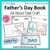 Father’s Day Craft – All About Dad Book – Fun Early Learning