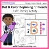 Dot and Color Beginning ‘L’ Blends – Fun Early Learning