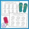 Summer Articulation Q-Tip Painting – Fun Early Learning