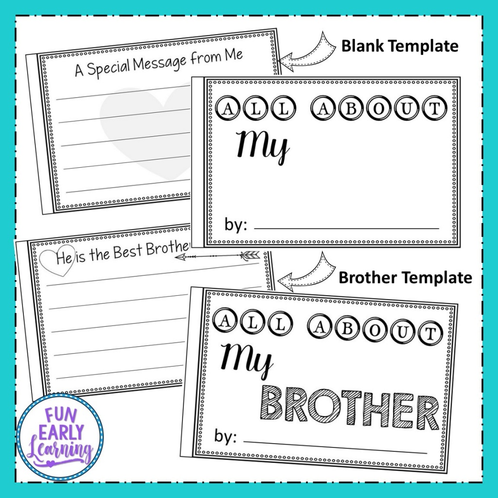 Father’s Day Craft – All About Dad Book – Fun Early Learning