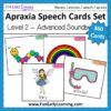 Apraxia Speech Cards Set Level 2 – Advanced Sounds – Fun Early Learning