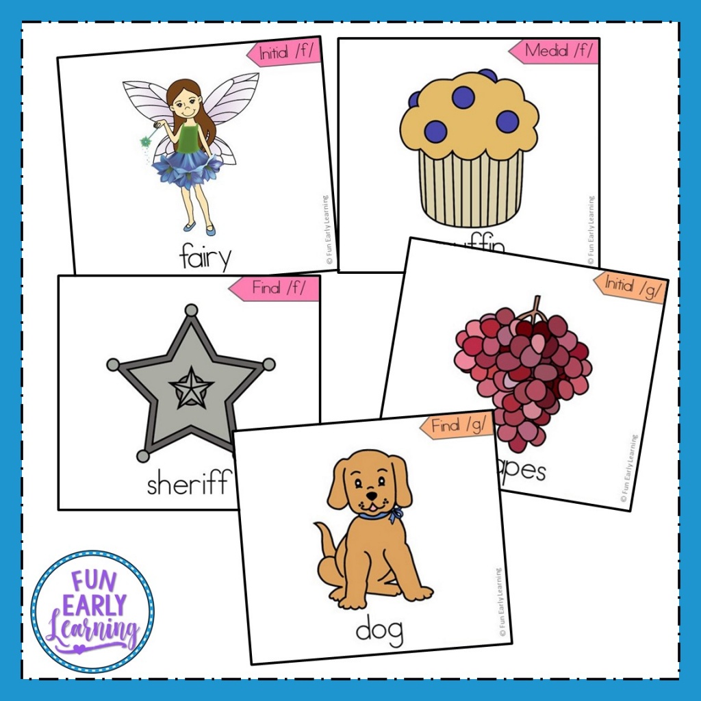 Apraxia Speech Cards Set Level 2 – Advanced Sounds – Fun Early Learning