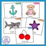 Apraxia Speech Cards Set Level 2 – Advanced Sounds – Fun Early Learning