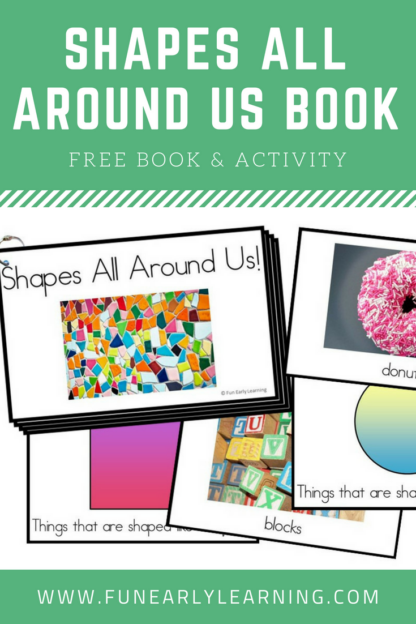 Shapes All Around Us Book – Fun Early Learning