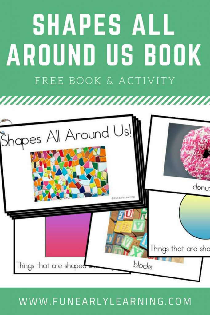 Shapes All Around Us Book – Fun Early Learning