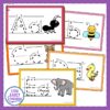 Alphabet Animal Tracing Cards for Letters and Writing – Fun Early Learning