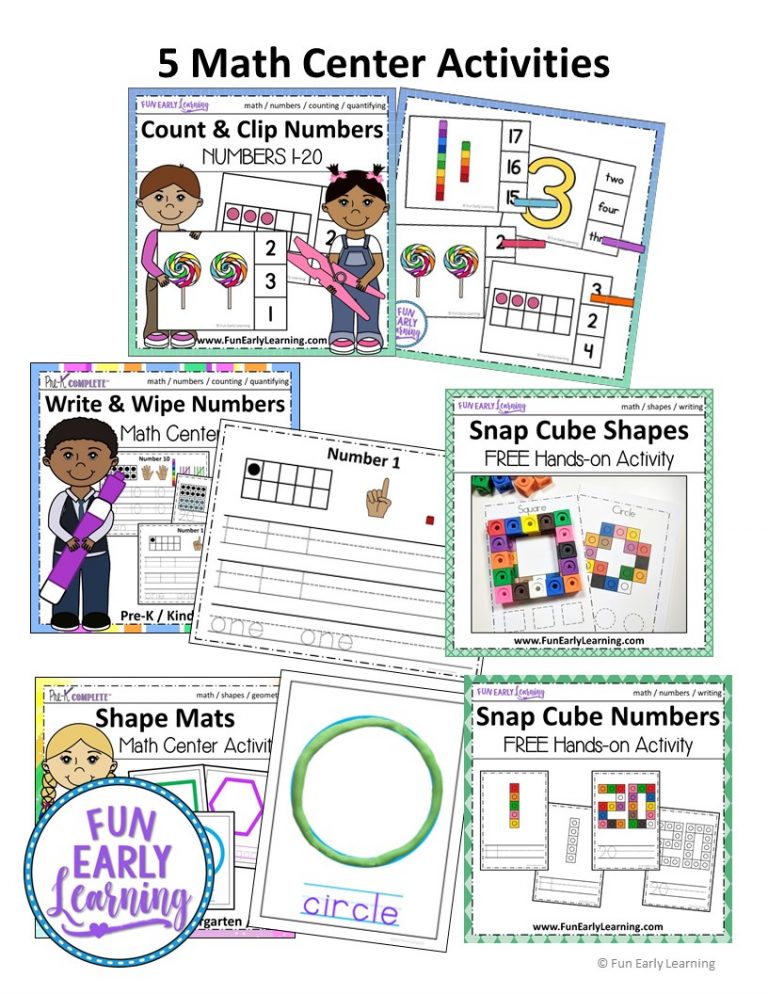 Complete Preschool Math Program / Curriculum – Fun Early Learning