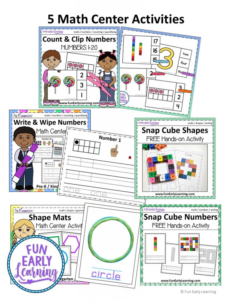 Complete Preschool Math Program / Curriculum – Fun Early Learning
