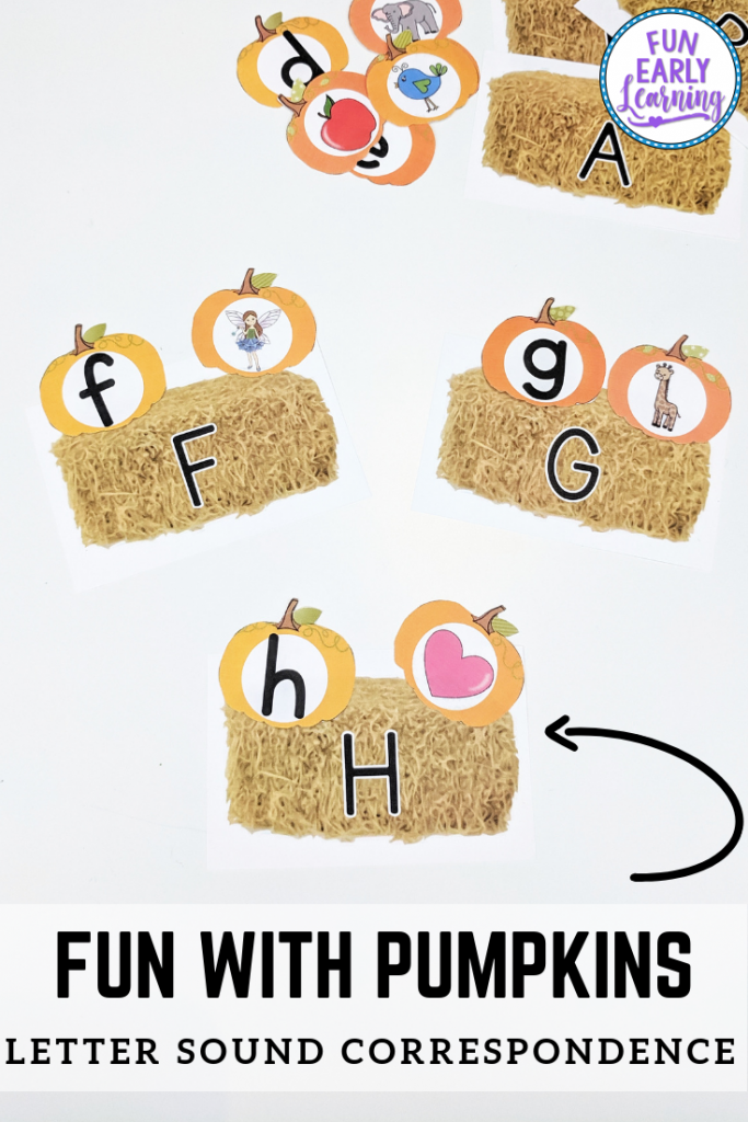 Fun with Pumpkins! Letter-Sound Activity – Fun Early Learning