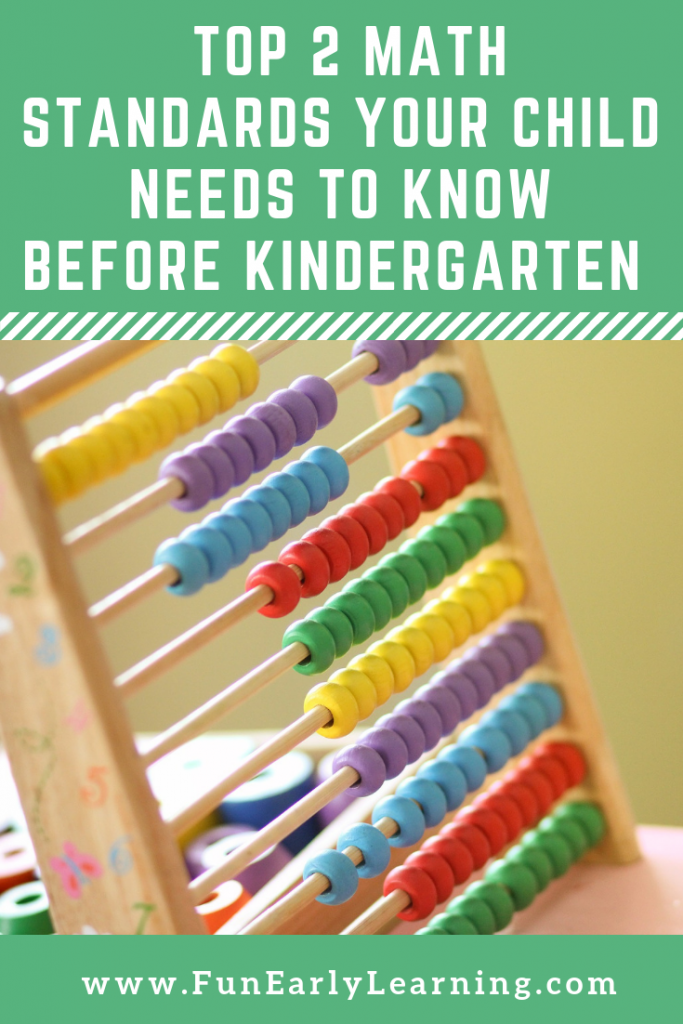 Top 2 Math Standards Every Child Needs to Know Before Kindergarten ...