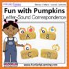 Fun with Pumpkins! Letter-Sound Activity – Fun Early Learning