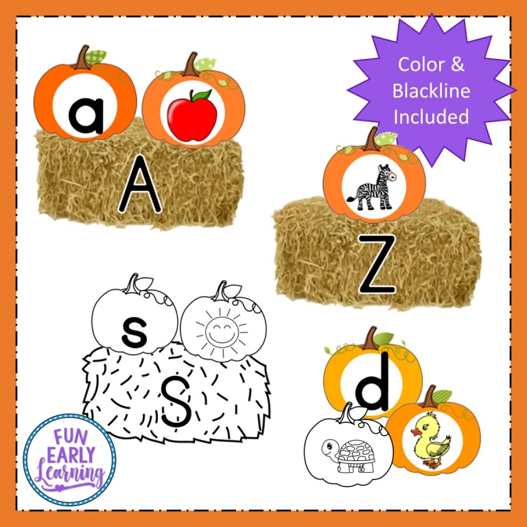Fun with Pumpkins! Letter-Sound Activity – Fun Early Learning
