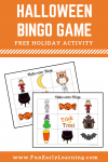 Halloween Bingo – Fun Early Learning