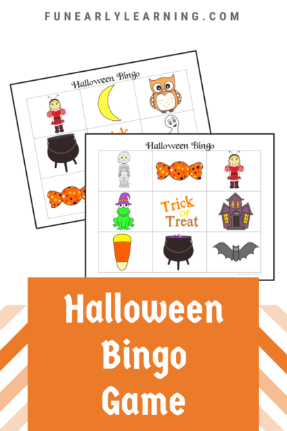 Halloween Bingo – Fun Early Learning