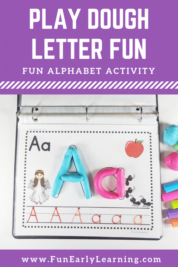 Play Dough Letter Fun – Fun Early Learning