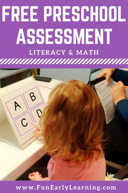 Fun Early Learning Full Assessment and What to Do With the Results ...