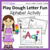 Play Dough Letter Fun – Fun Early Learning
