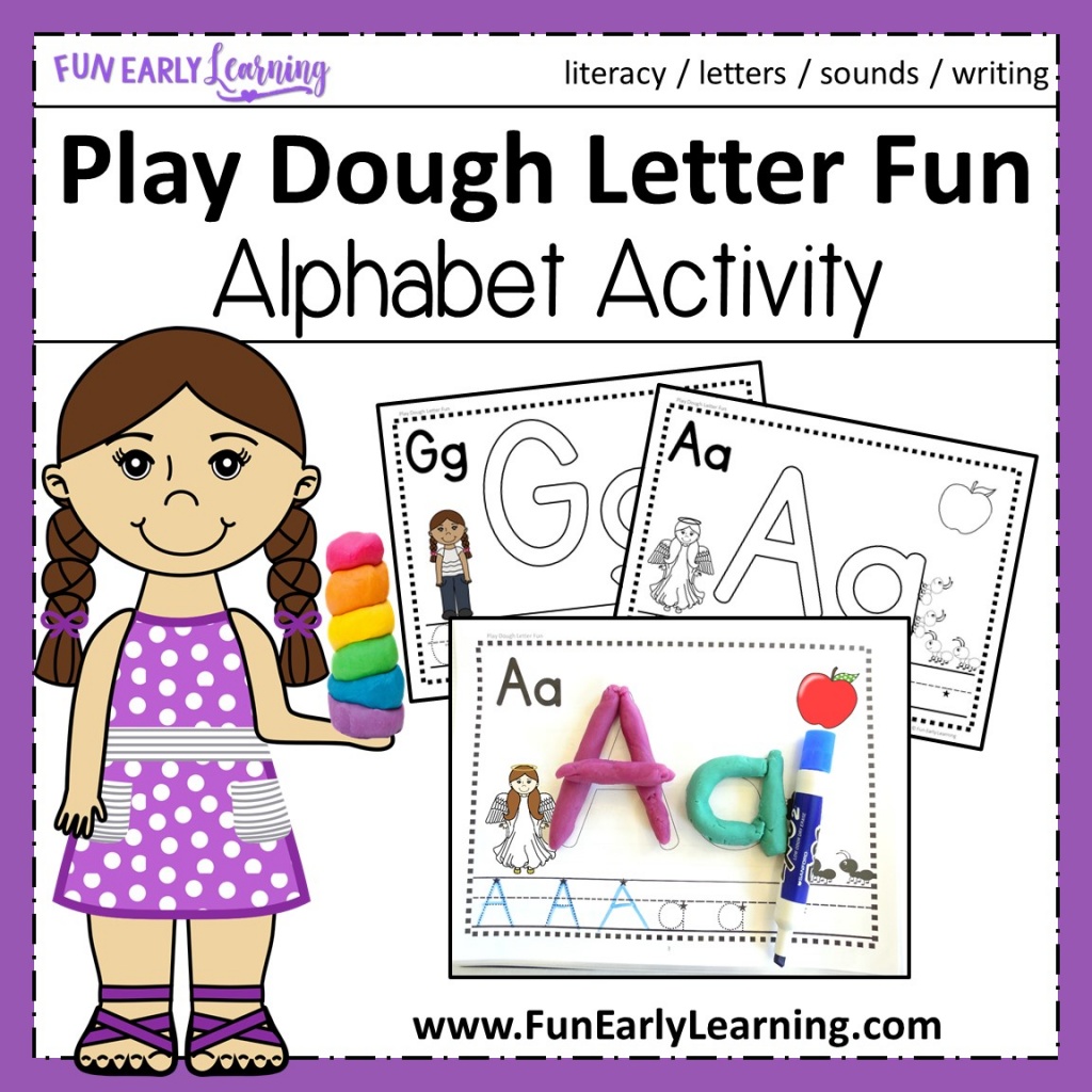 Play Dough Letter Fun – Fun Early Learning