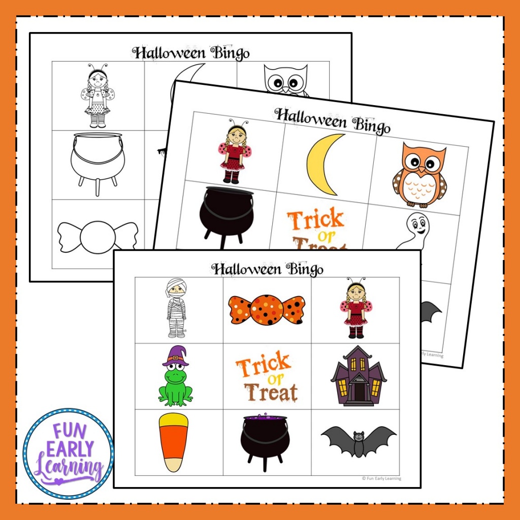 Halloween Bingo – Fun Early Learning
