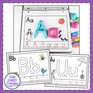 Play Dough Letter Fun – Fun Early Learning