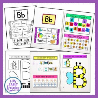 Interactive Notebook for Letters & Sounds – Fun Early Learning