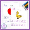Lowercase Letter Worksheets with Guided Lessons – Fun Early Learning