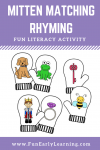 Mitten Matching Rhyming Activity – Fun Early Learning