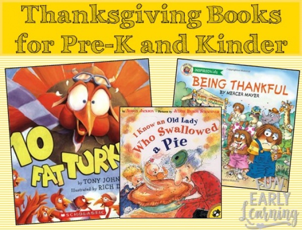Favorite Thanksgiving Books for Preschool and Kindergarten