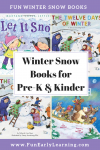 Favorite Winter Snow Books for Preschool and Kindergarten – Fun Early ...