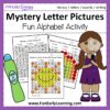 Mystery Letter Pictures Alphabet Activity – Fun Early Learning