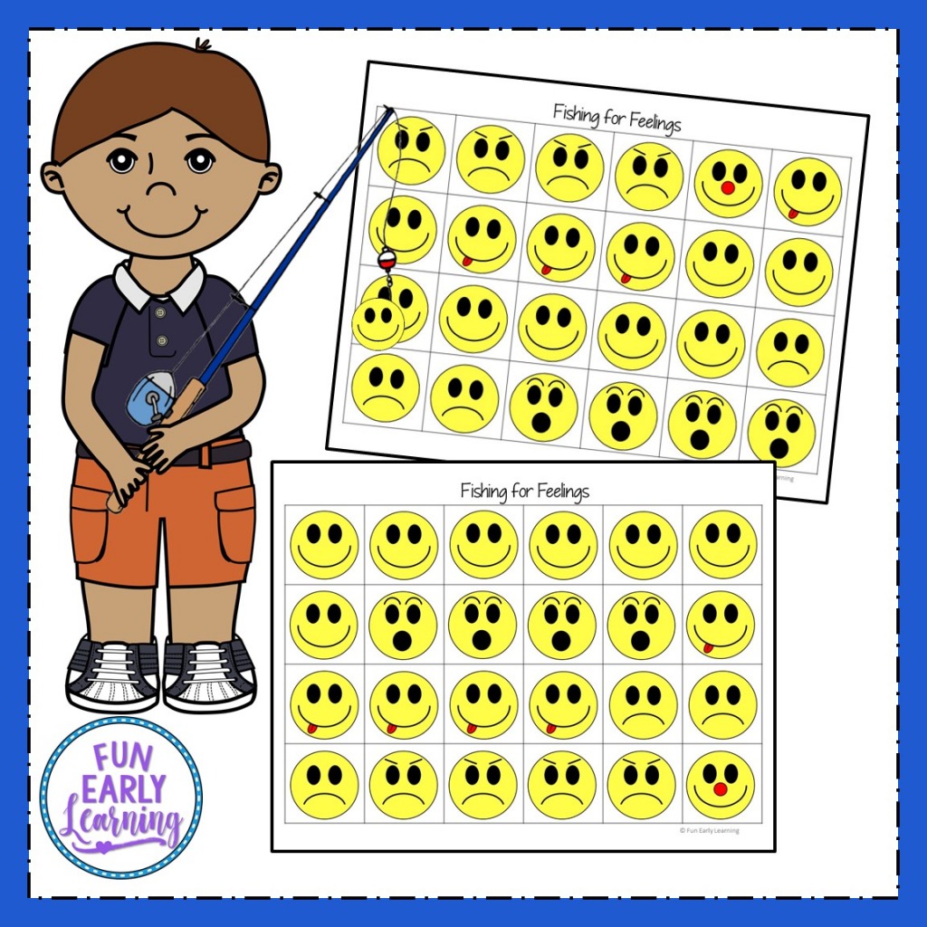 Fishing For Feelings Game – Fun Early Learning