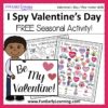 I Spy Valentine’s Day Free Printable – Fun Early Learning