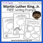 Martin Luther King, Jr. Writing Prompts – Fun Early Learning
