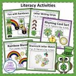 St. Patrick’s Day Bundle – Literacy, Math, Writing, Art and Science ...