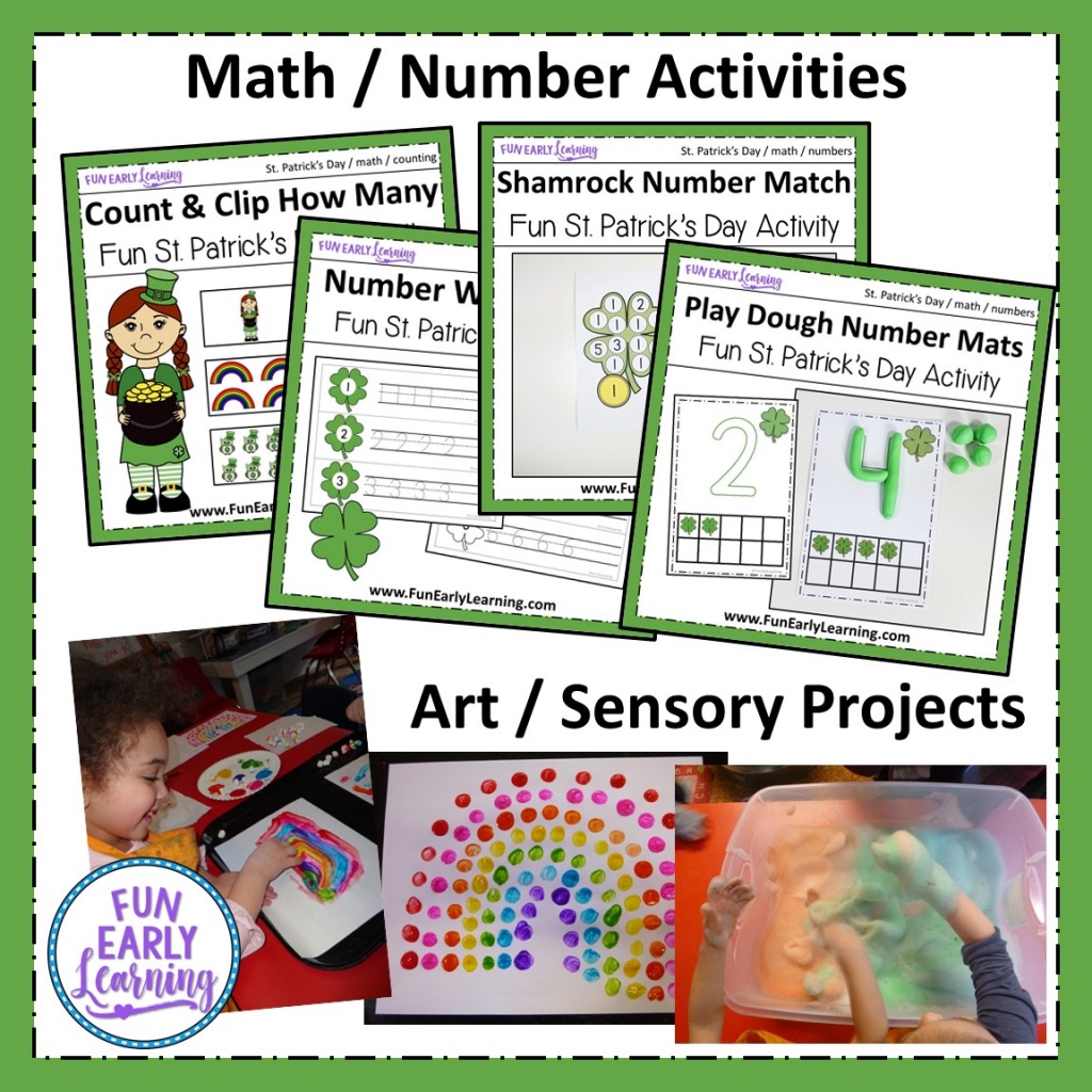 St. Patrick’s Day Bundle – Literacy, Math, Writing, Art and Science ...