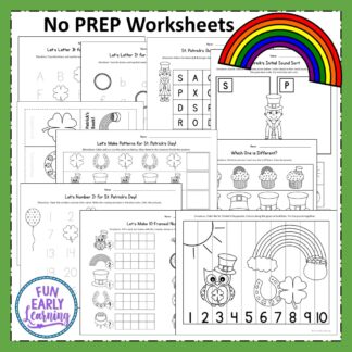 St. Patrick’s Day Bundle – Literacy, Math, Writing, Art and Science ...